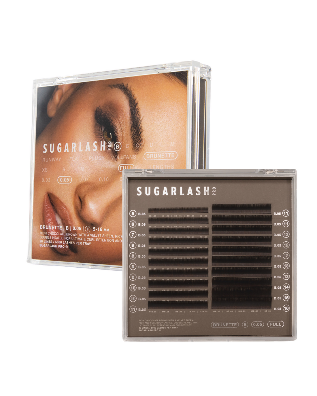 Get Beautiful Brown Lash Extensions | Sugarlash PRO